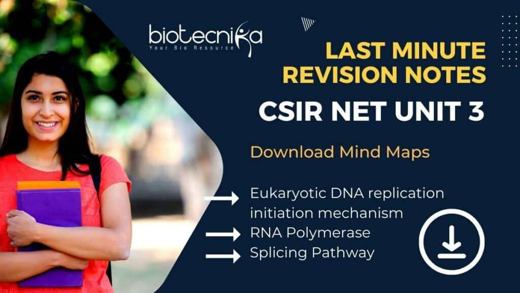 CSIR NET UNIT 3 Life Science Revision Notes PDF Download
