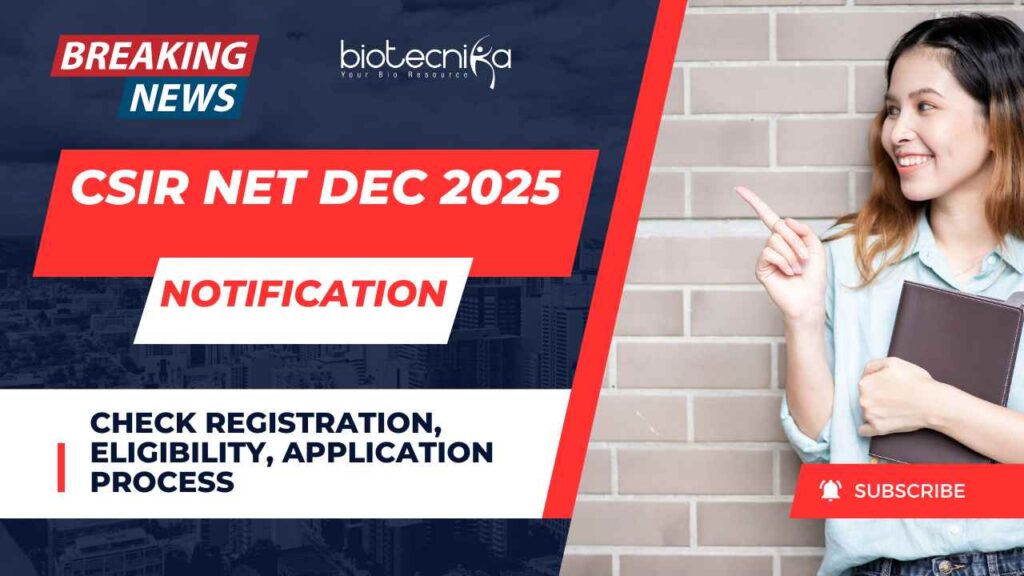 CSIR NET Dec 2025 Application Form & REGISTRATION Process
