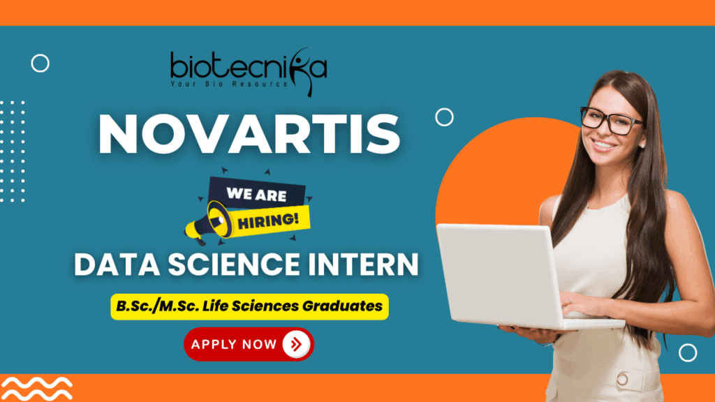 Novartis Intern Expert Data Science | Life Science Jobs India