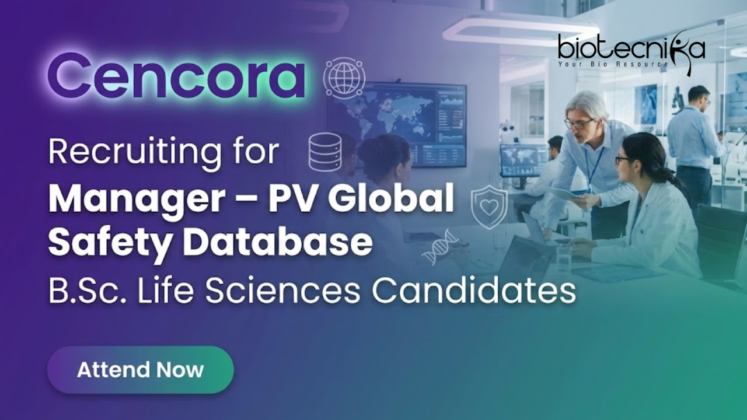 Pharmacovigilance Job at Cencora | Life Science Jobs | Apply Now